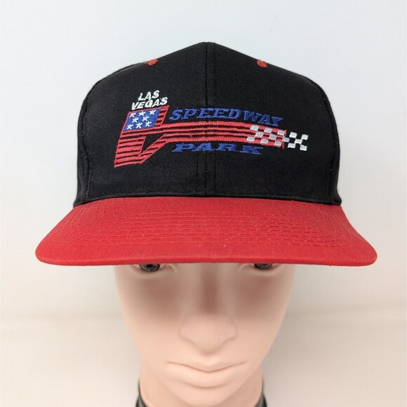 nissin | Accessories | Vintage Las Vegas Speedway Park Snapback Hat ...